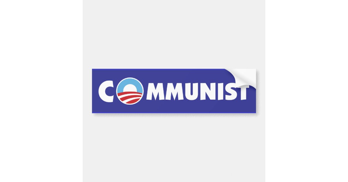 Obama Communist Bumper Sticker | Zazzle