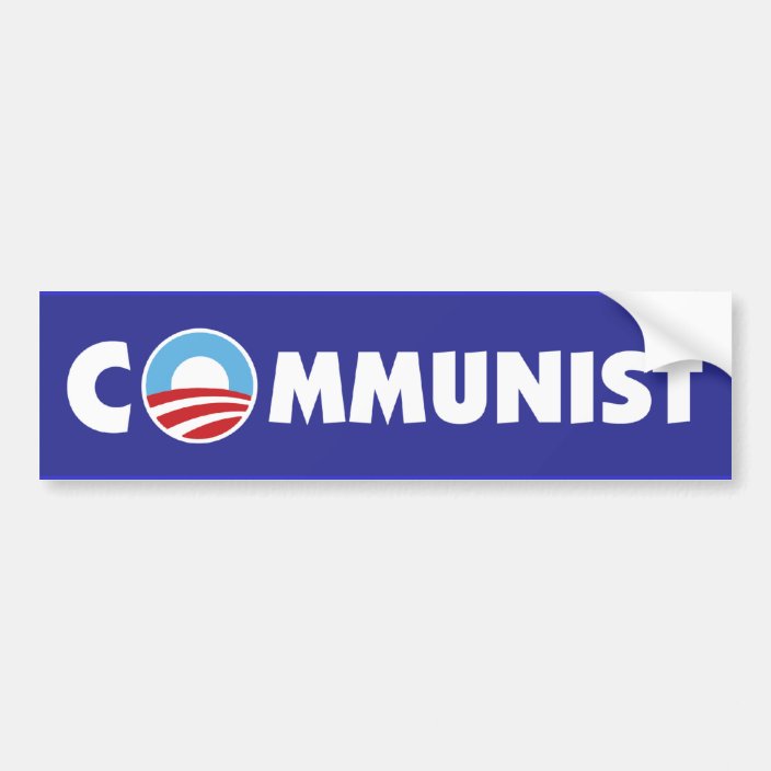 Obama Communist Bumper Sticker | Zazzle.com