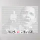 Obama Hope & Change Ascii Art Poster | Zazzle