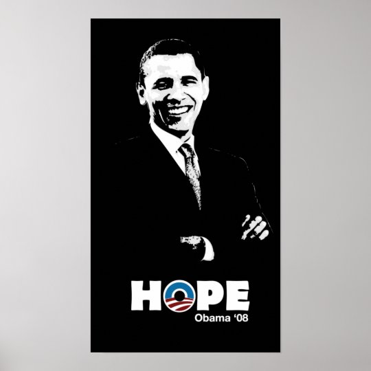 Obama: Hope Poster by Budi | Zazzle.com