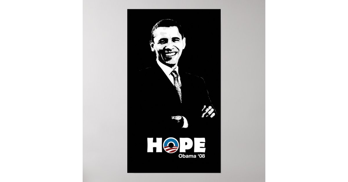 Obama: Hope Poster by Budi | Zazzle