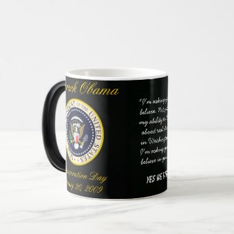 Obama Inauguration Mug | Zazzle