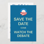Obama Logo Debate Watch Party Invitations | Zazzle