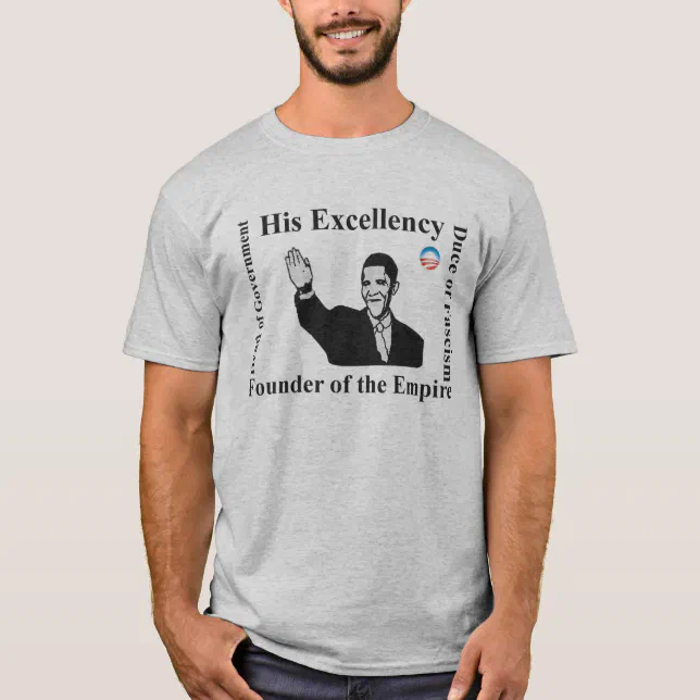 Obama Mussolini T-Shirt | Zazzle