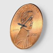Obama Penny 2012 Clock | Zazzle