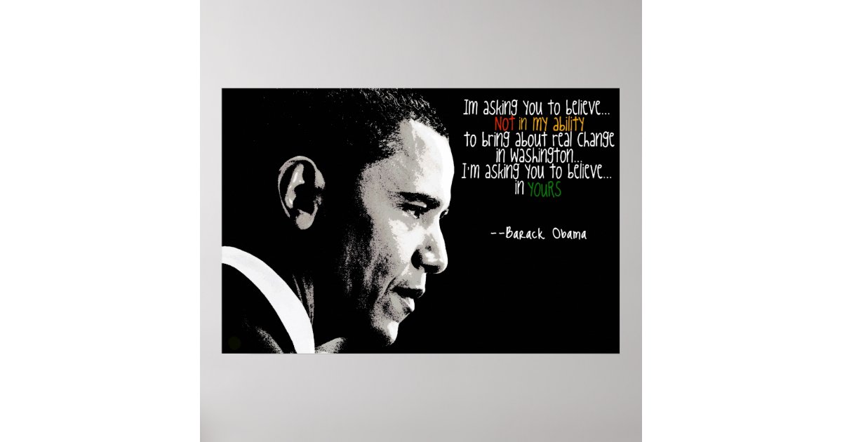 Obama Poster | Zazzle