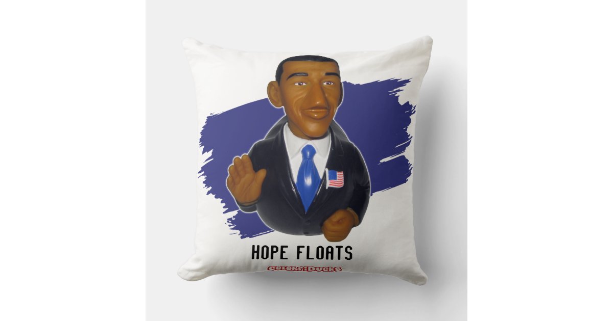Obama President Rubber Duck Pillow CelebriDuck | Zazzle