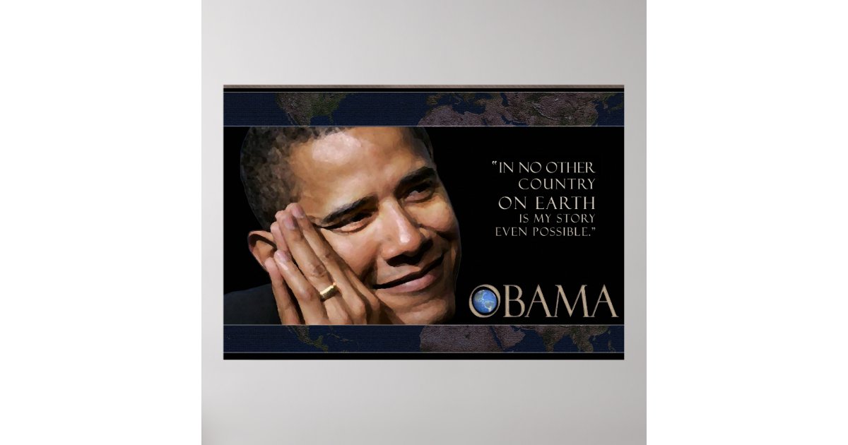 Obama Quote Poster | Zazzle