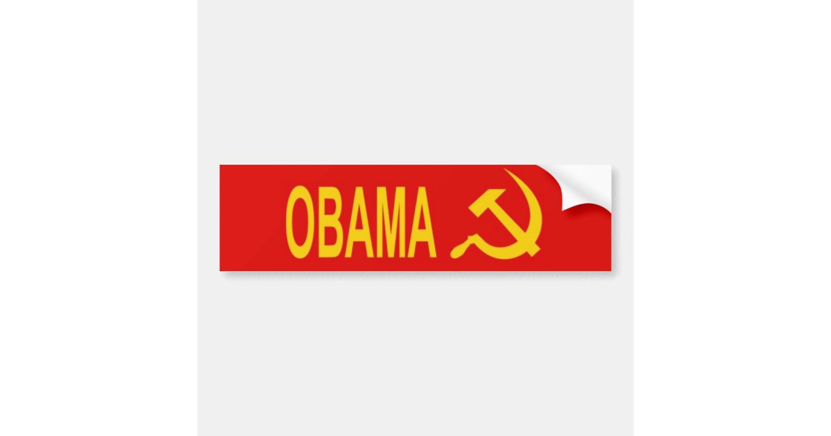 Obama - Socialist Bumper Sticker | Zazzle