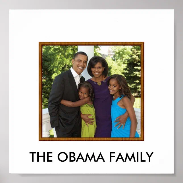 obamafamily, THE OBAMA FAMILY Poster | Zazzle