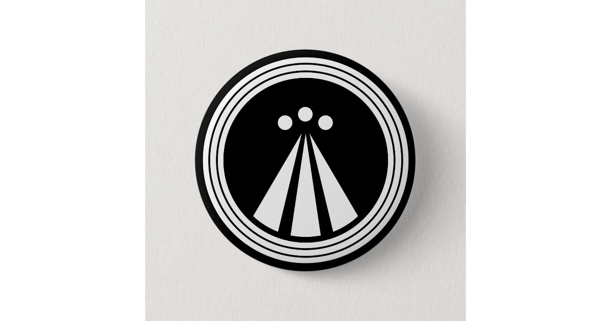 OBOD Symbol on Blk Pinback Button | Zazzle.com