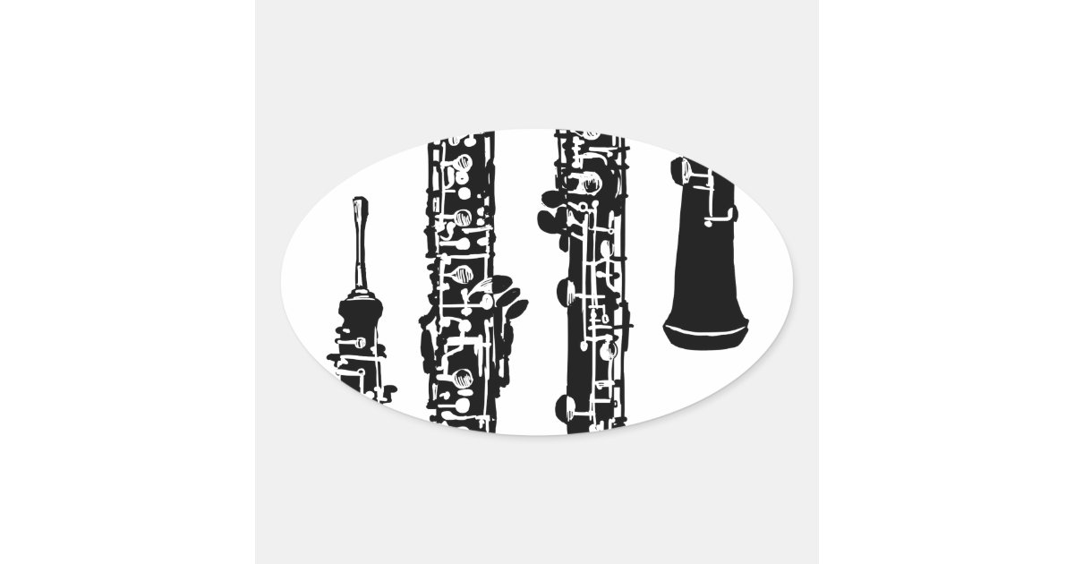 Oboe Sticker | Zazzle