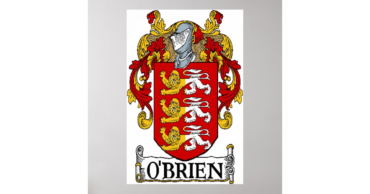 O'Brien Coat of Arms Print | Zazzle