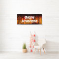 Obscene Anthropocene Climate Change Banner | Zazzle