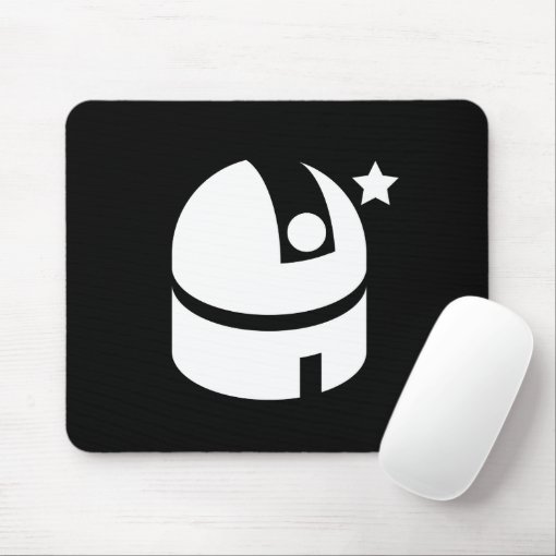 Observatory Pictogram Mousepad | Zazzle