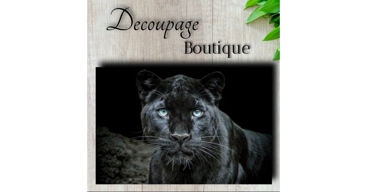 Obsidian Eyes Decoupage Tissue Paper | Zazzle