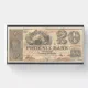 Obsolete Currency, Replica Note on wood Wooden Box Sign | Zazzle