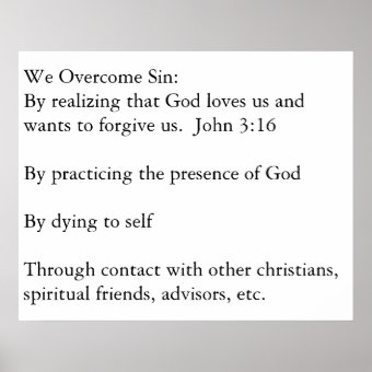 obstacles to Grace poster 1 | Zazzle