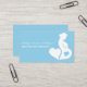 Obstetrics Gynecology Maternity Ward Baby Blue Business Card | Zazzle