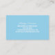 Obstetrics Gynecology Maternity Ward Baby Blue Business Card | Zazzle