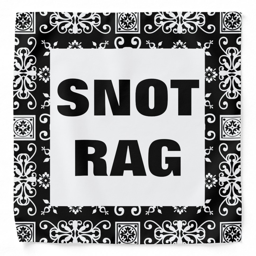 Obvious - Snot Rag Bandana | Zazzle