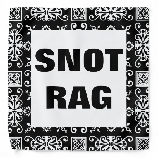 Obvious - Snot Rag Bandana | Zazzle.com