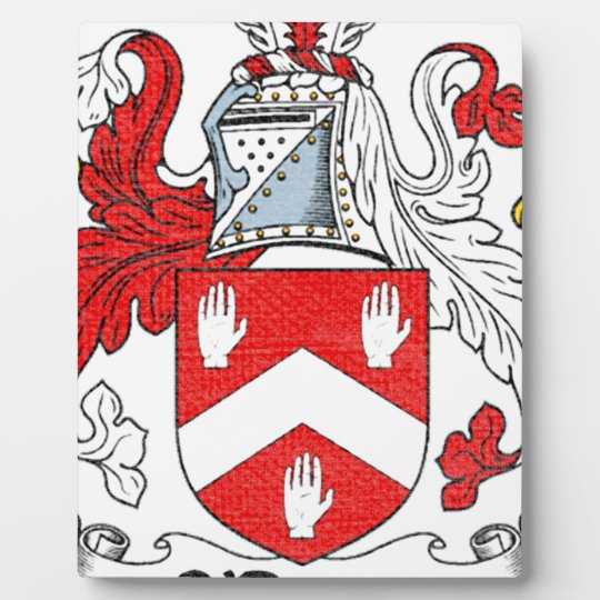 O'Byrne Family Crest Plaque | Zazzle.com
