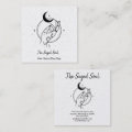 occult hand and a moon square business card | Zazzle