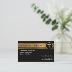 Occupational Therapist Business Cards | Zazzle