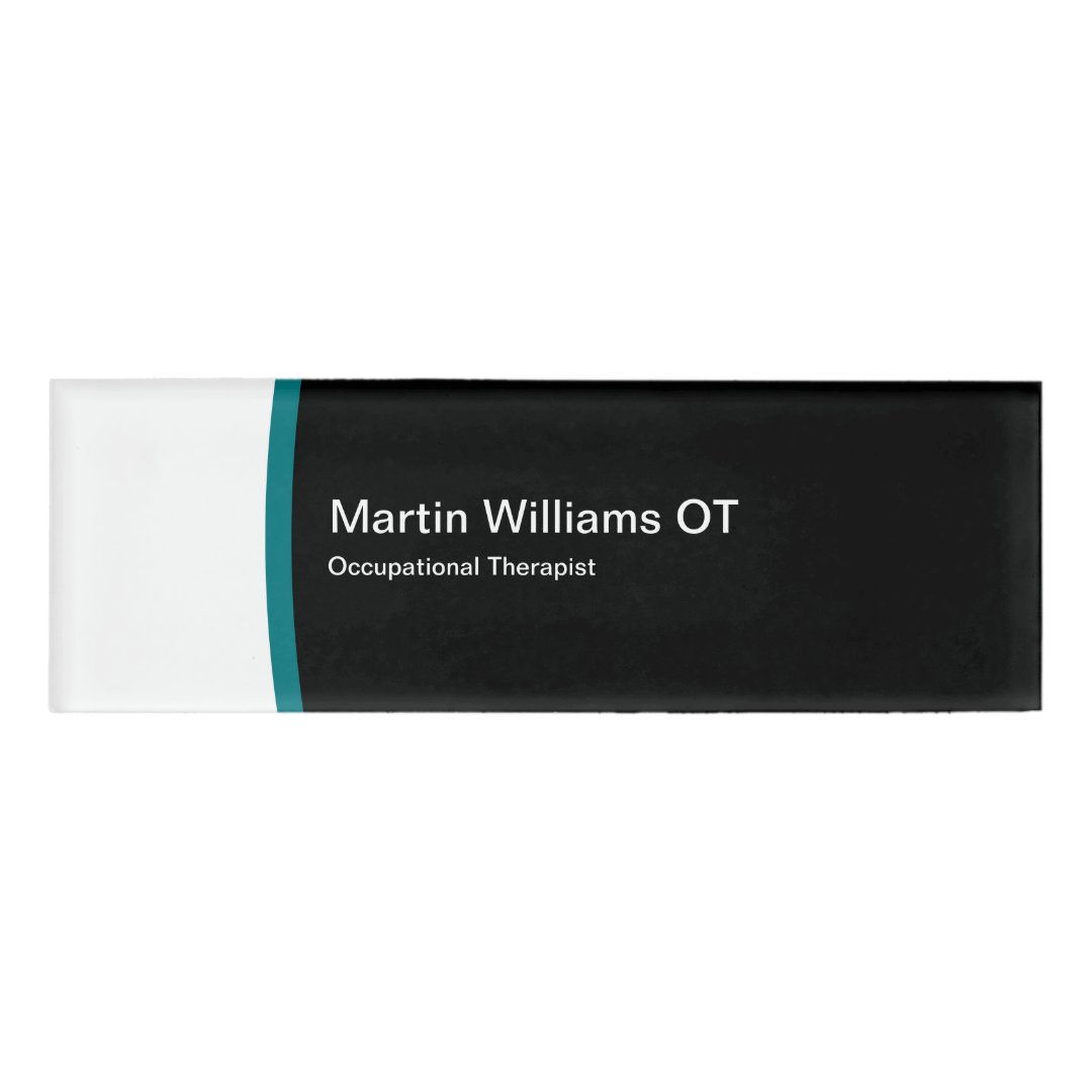 Occupational Therapist Name Tag | Zazzle