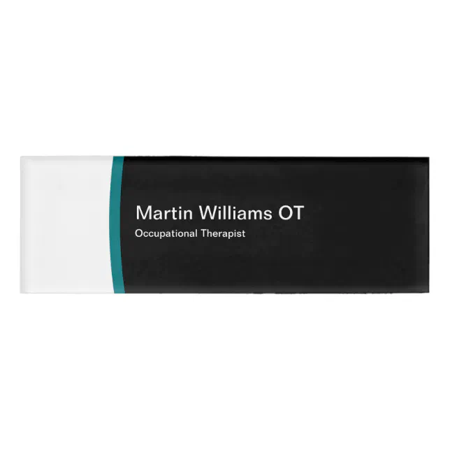 Occupational Therapist Name Tag | Zazzle