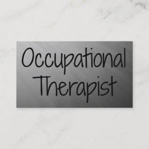 Occupational Therapy Business Cards - Business Card Printing | Zazzle