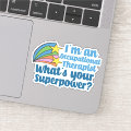 Occupational Therapist What's Your Superpower Sticker | Zazzle