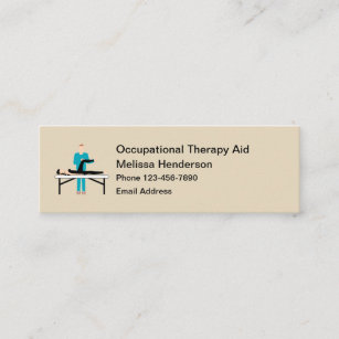 Occupational Therapy Business Cards - Business Card Printing | Zazzle