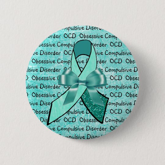 OCD Obsessive Compulsive Disorder Awareness Ribbon Button | Zazzle.com