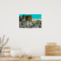 Ocean Avenue Looking East, Long Beach Poster | Zazzle