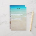 Ocean Background Lined Blank Writing Paper | Zazzle