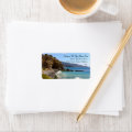 Ocean Beach Coastline Label | Zazzle