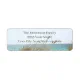 Ocean Beach Inspired Return Address Label | Zazzle