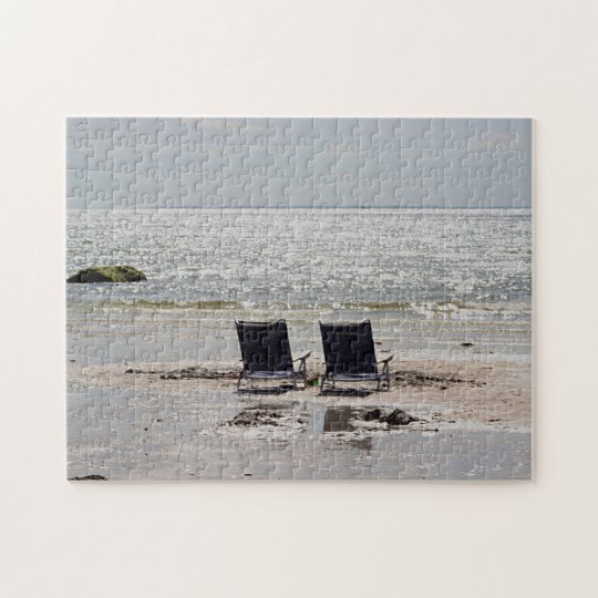 Ocean beach jigsaw puzzle | Zazzle.com