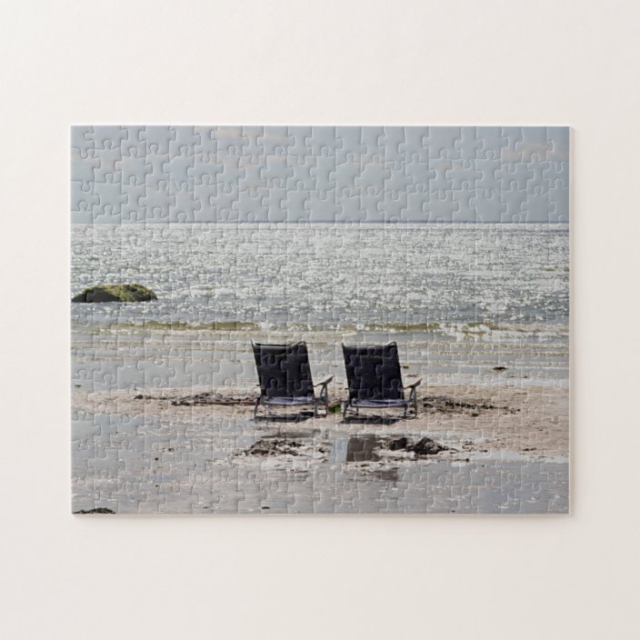Ocean beach jigsaw puzzle | Zazzle.com