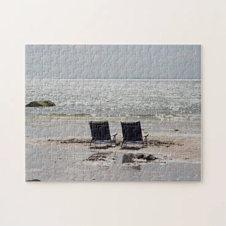 Ocean beach jigsaw puzzle | Zazzle