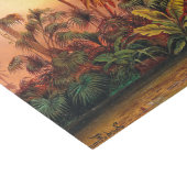 Ocean Beach Tropical Palm Tree Sunset Tissue Paper | Zazzle