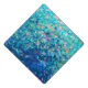 Ocean Blue Glitter Design Graduation Cap Topper! | Zazzle