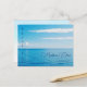 Ocean Blue Summer Scene Thank You Postcard | Zazzle