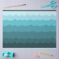 Ocean Blue Waves Minimal Beach Vibes Decoupage Tissue Paper | Zazzle