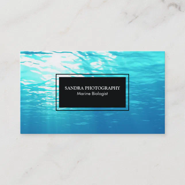 Ocean Business Card | Zazzle