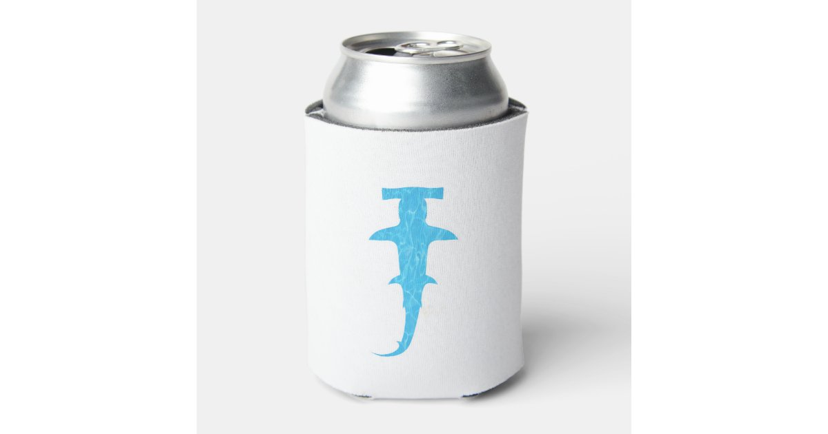 Ocean Hammerhead Shark Can Cooler | Zazzle