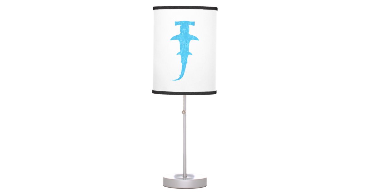 Ocean Hammerhead Shark Table Lamp | Zazzle