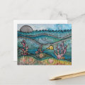 Ocean holiday postcard | Zazzle